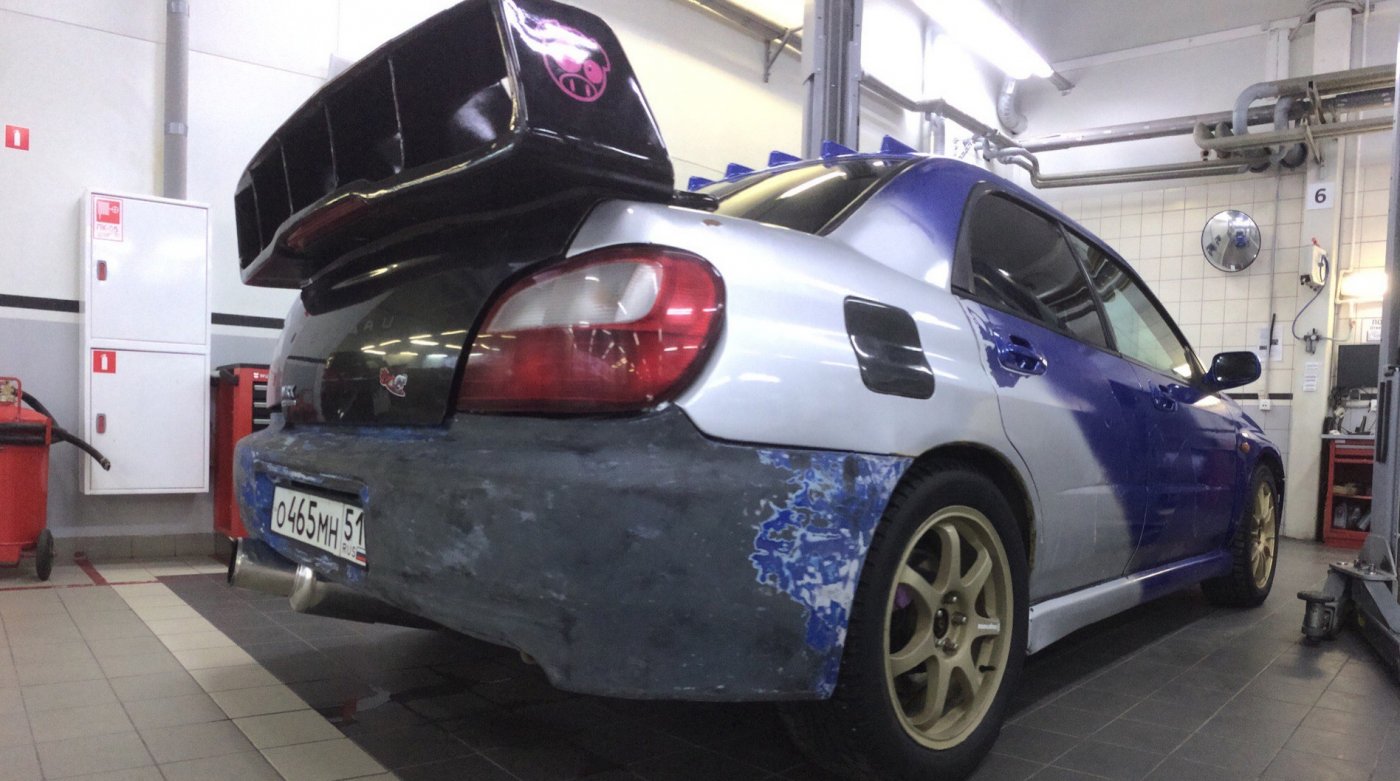 WRX front mount turbo | STi Клуб