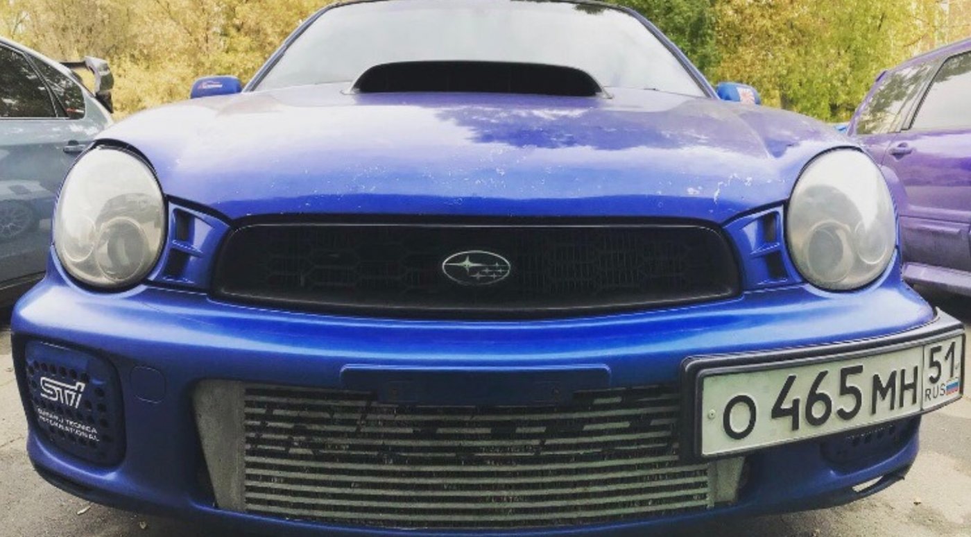 WRX front mount turbo | STi Клуб